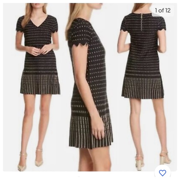 Ted Baker | Dresses | Ted Baker Maciiey Stitch Detail Hold Metallic ...